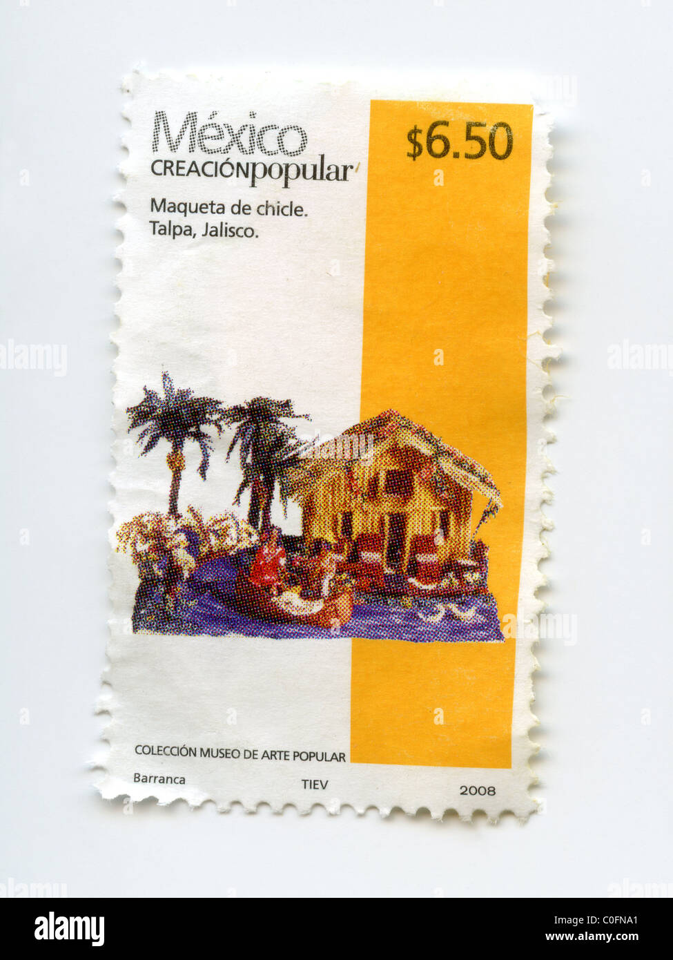 Mexico postage stamp Stock Photo - Alamy