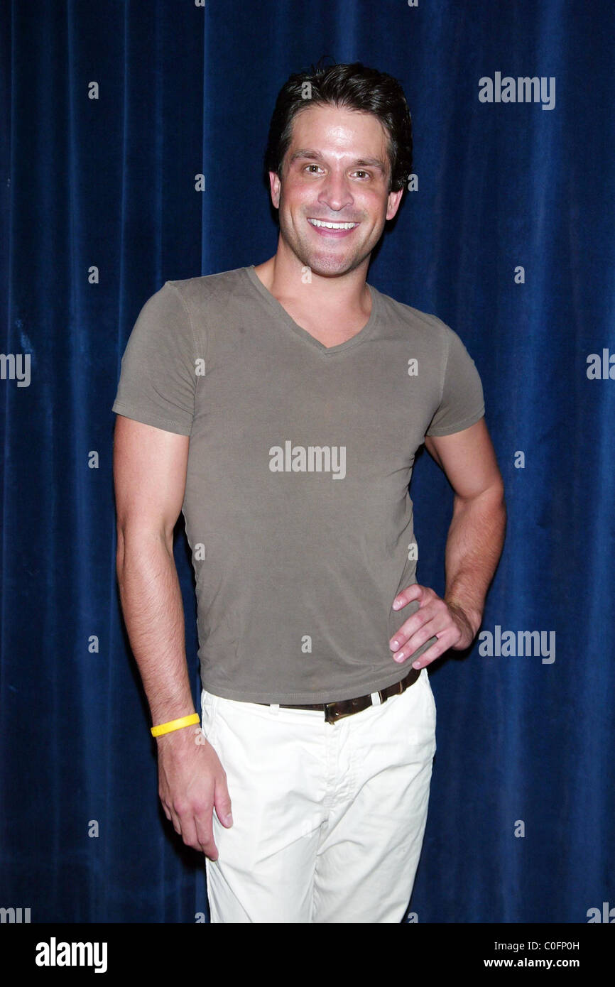 Lance R. Marshall In rehearsal for 'Guy Pride: The World's 1st MAN ...