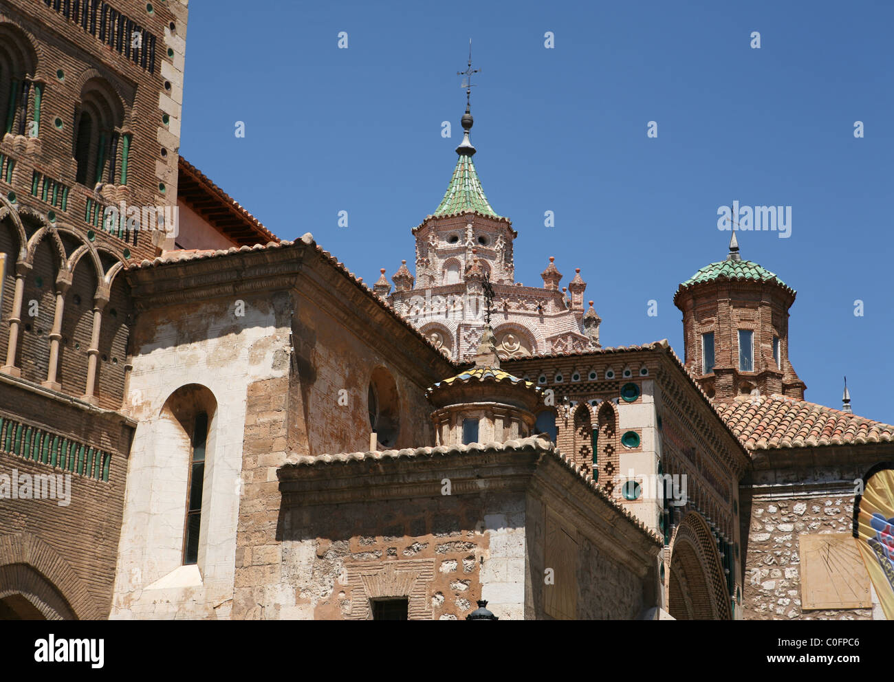 Mudejar tower Teruel Spain Stock Photo - Alamy