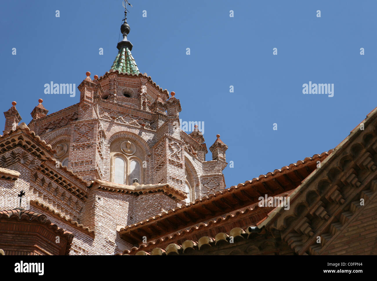 Mudejar tower Teruel Spain Stock Photo - Alamy