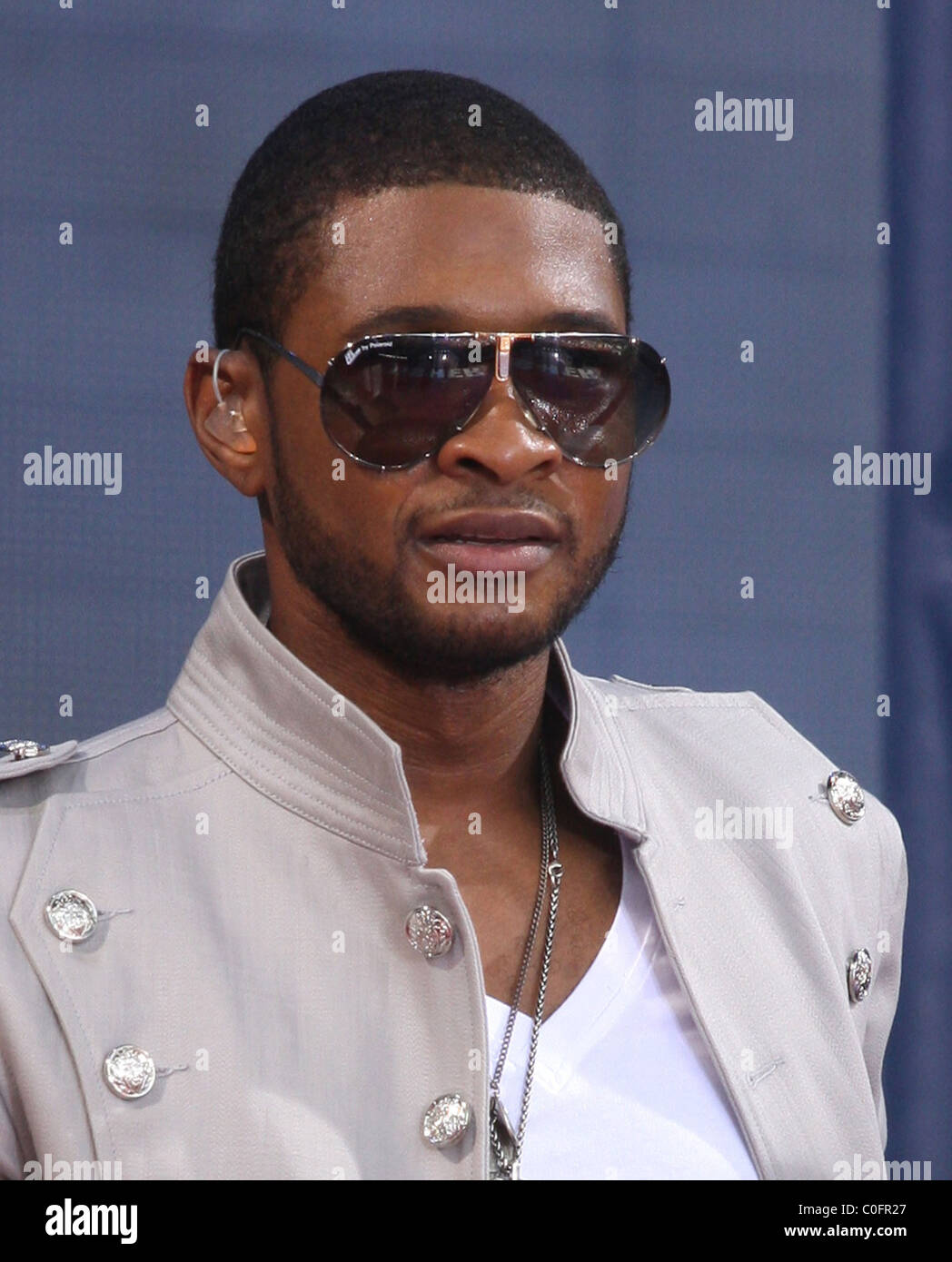 Usher performs on ABC's 'Good Morning America Summer Concert Series' at ...