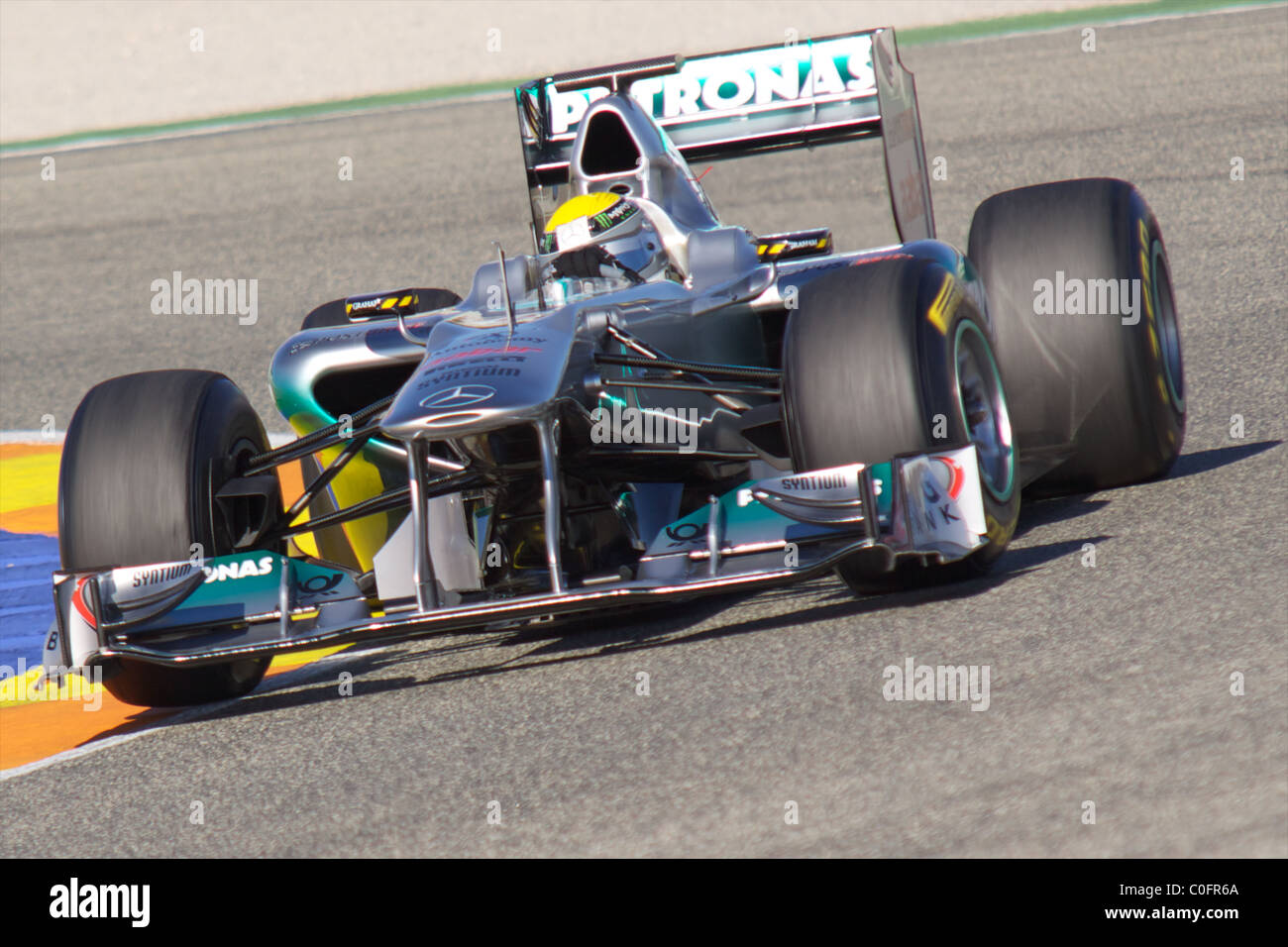 Mercedes f1 w02 hi-res stock photography and images - Alamy