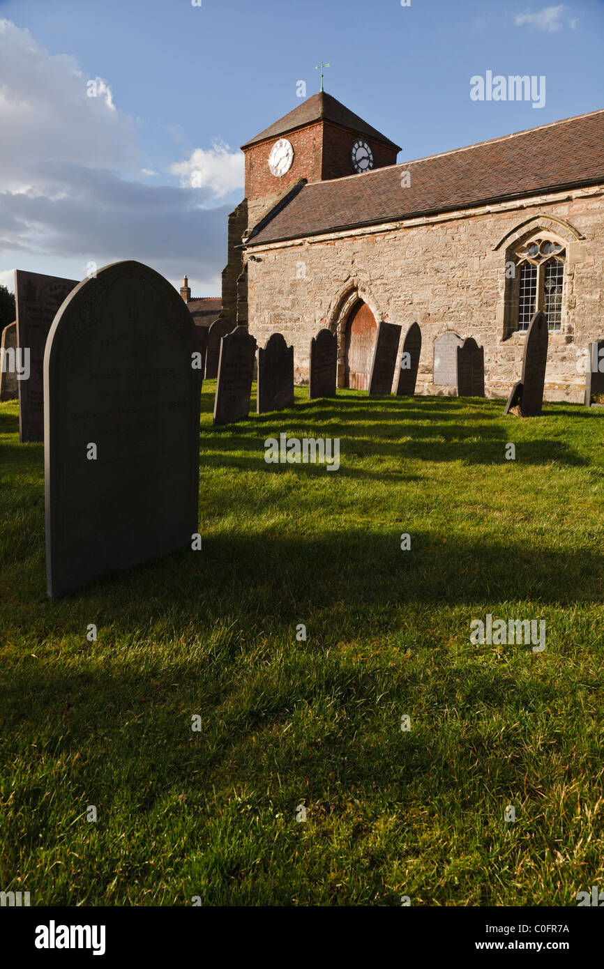 St James Church (known as the Battlefield Church), near the site of the ...