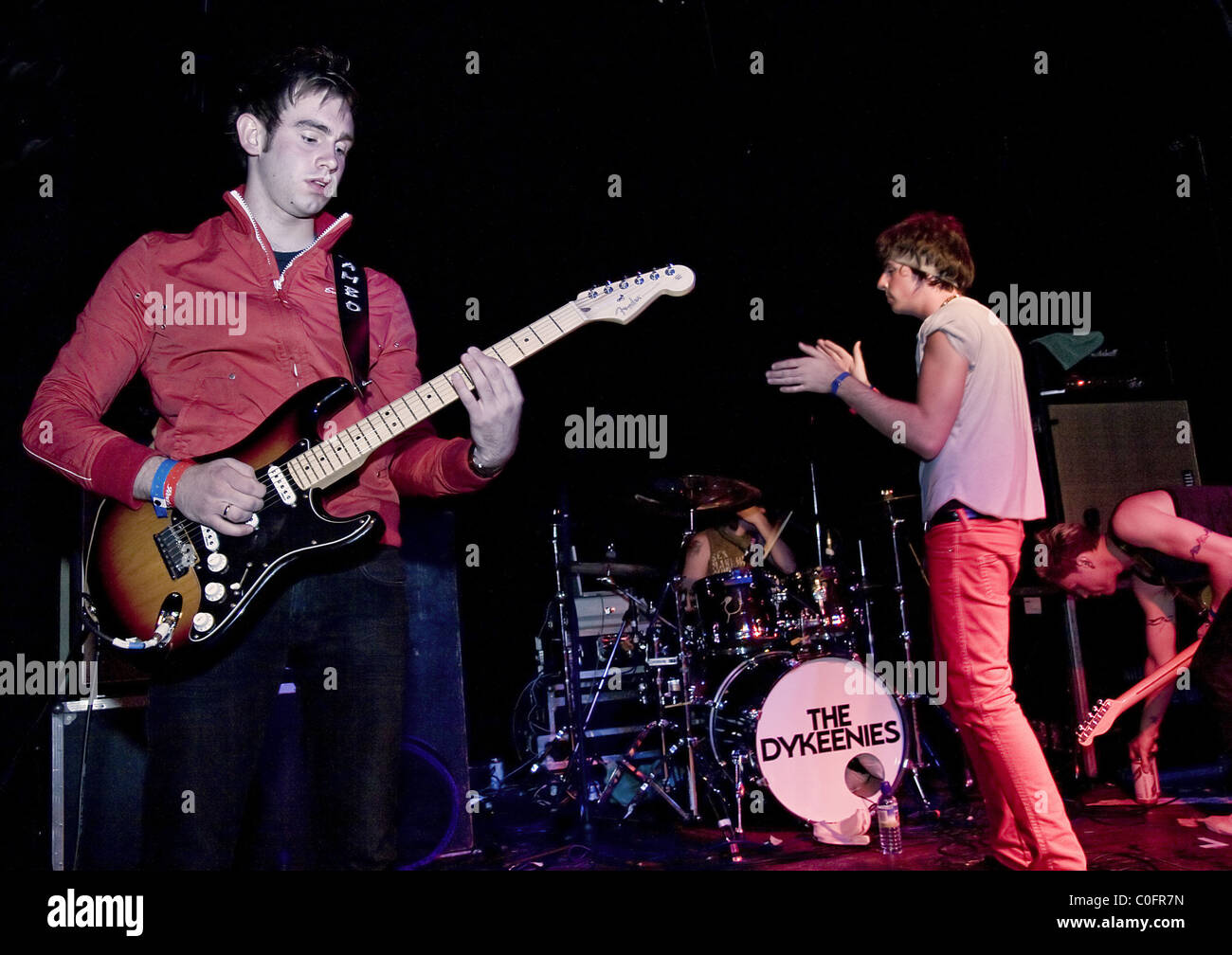 The Dykeenies Performing at Liverpool Barfly as part of the SoundCity ...