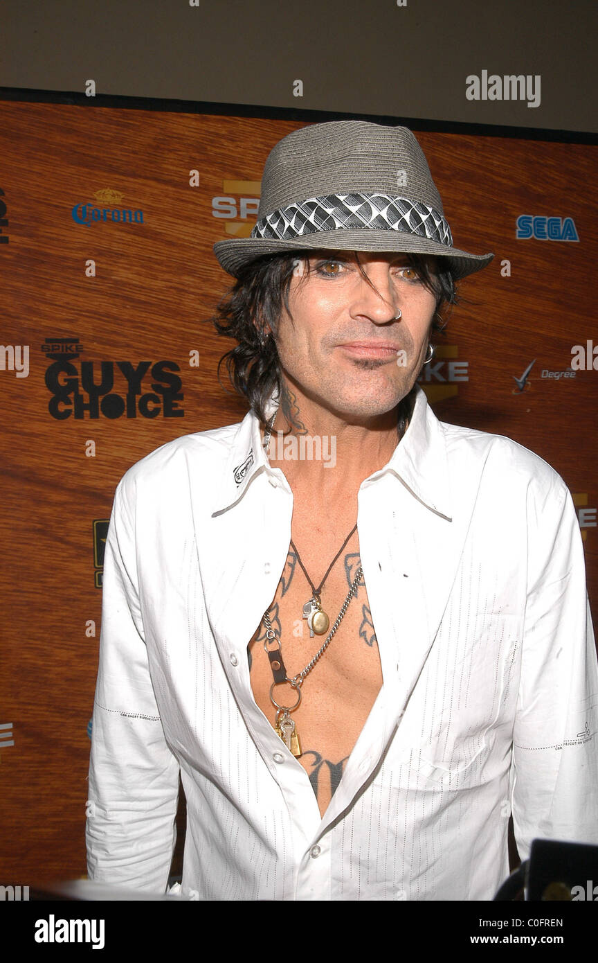 Tommy Lee Spike TV's 2nd Annual 'Guy's Choice' awards held at Sony ...