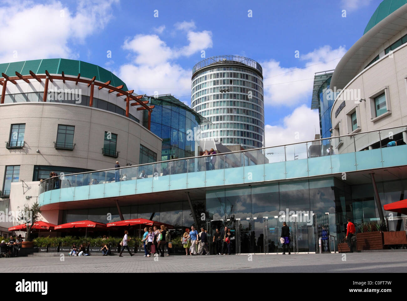 The Bullring and Rotunda, Birmingham, West Midlands, England, Europe ...