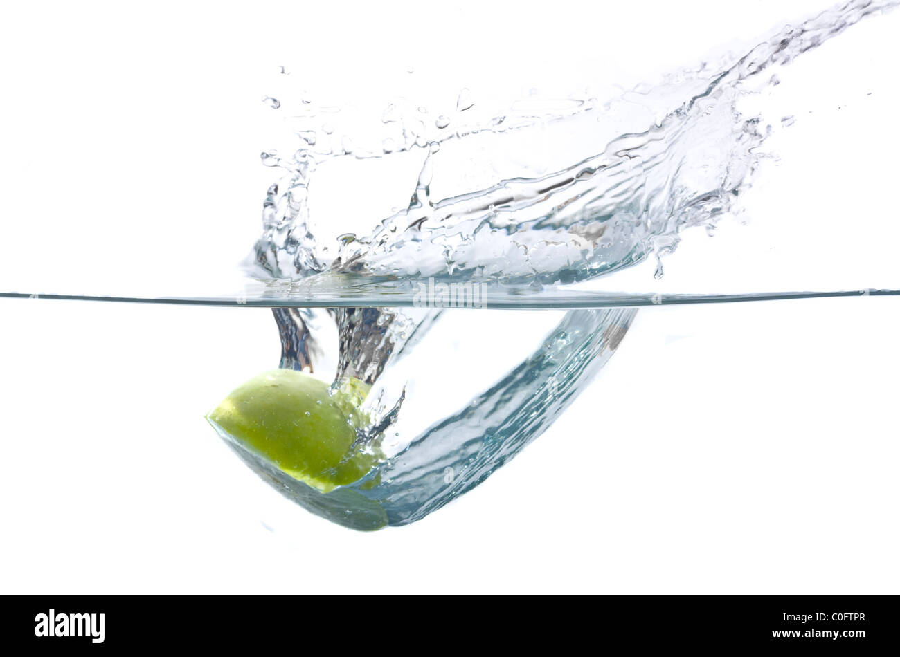 Apple splash hi-res stock photography and images - Alamy
