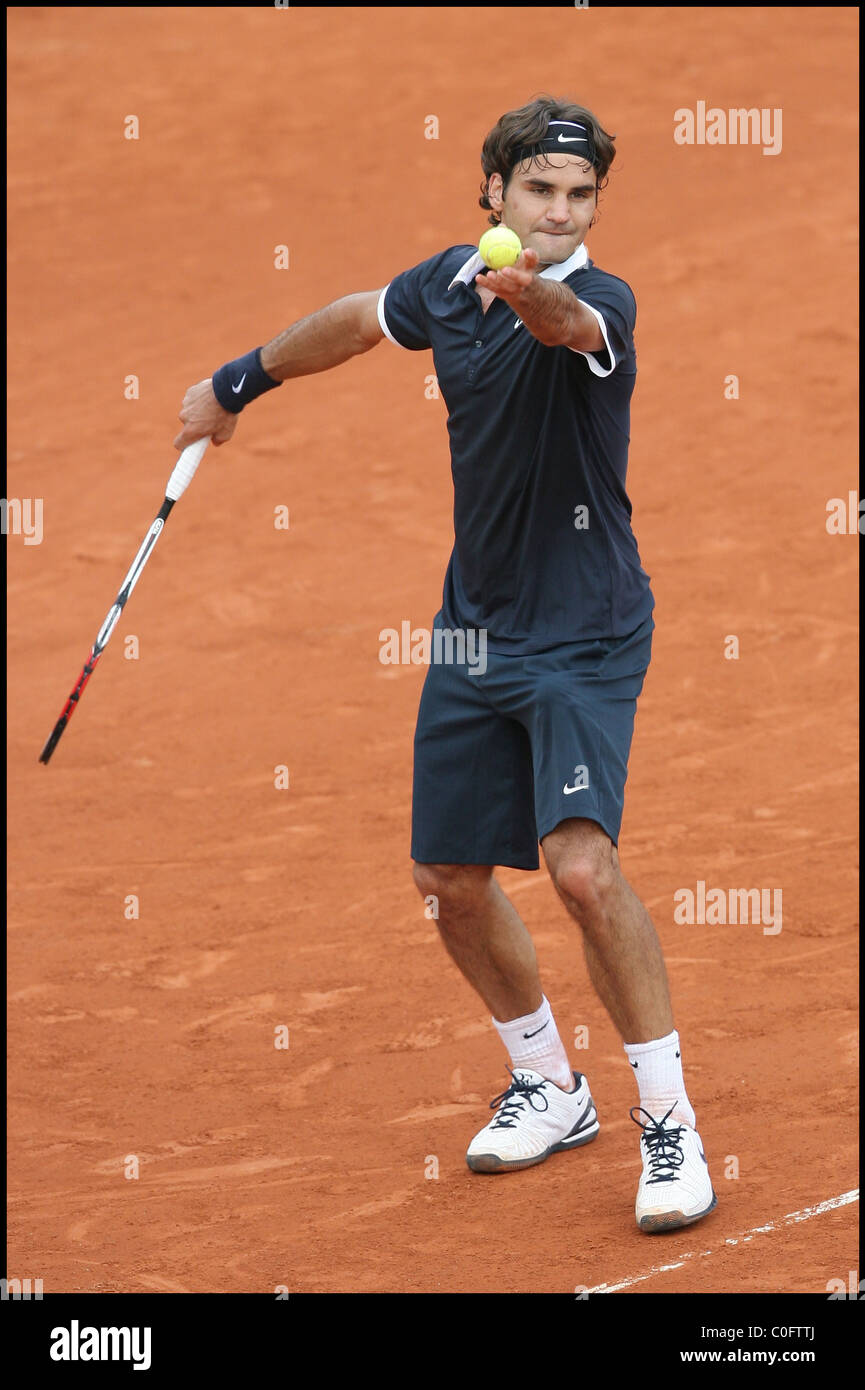 Roger Federer Roland Garros 2008 French Open Paris, France - 31.05.08 ...