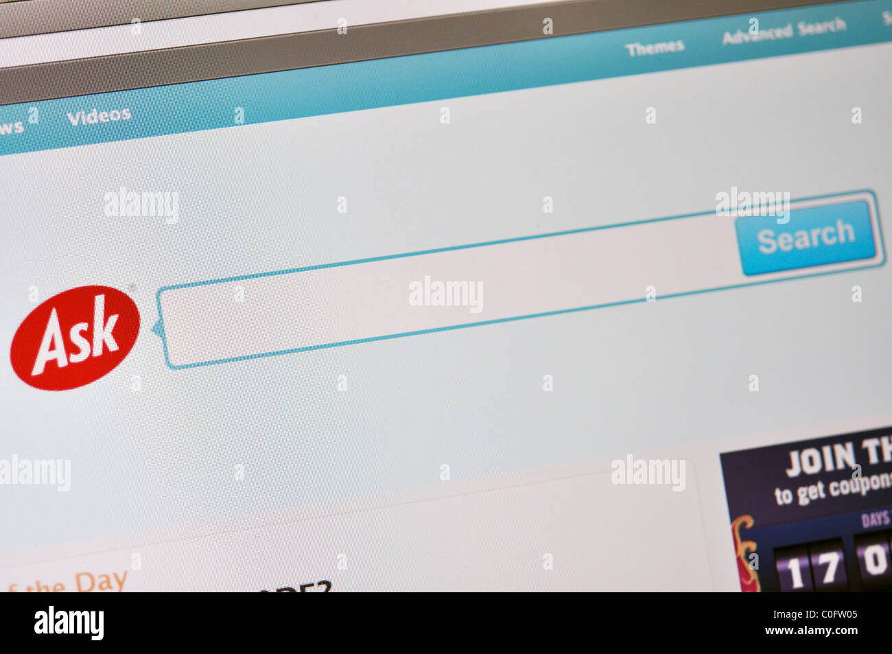 Ask website hi-res stock photography and images - Alamy