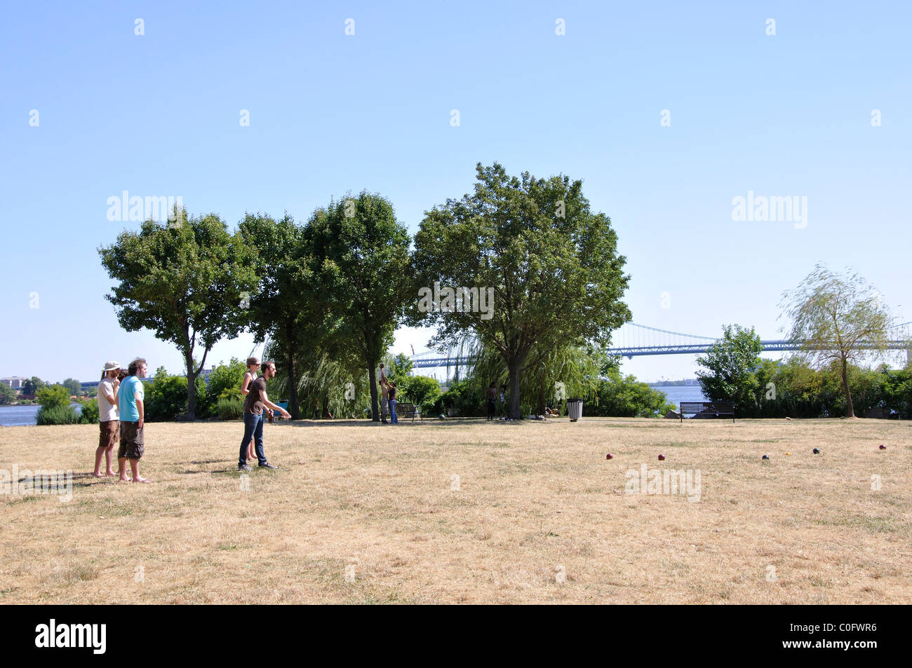Pétanque - a French game of boules Stock Photo - Alamy