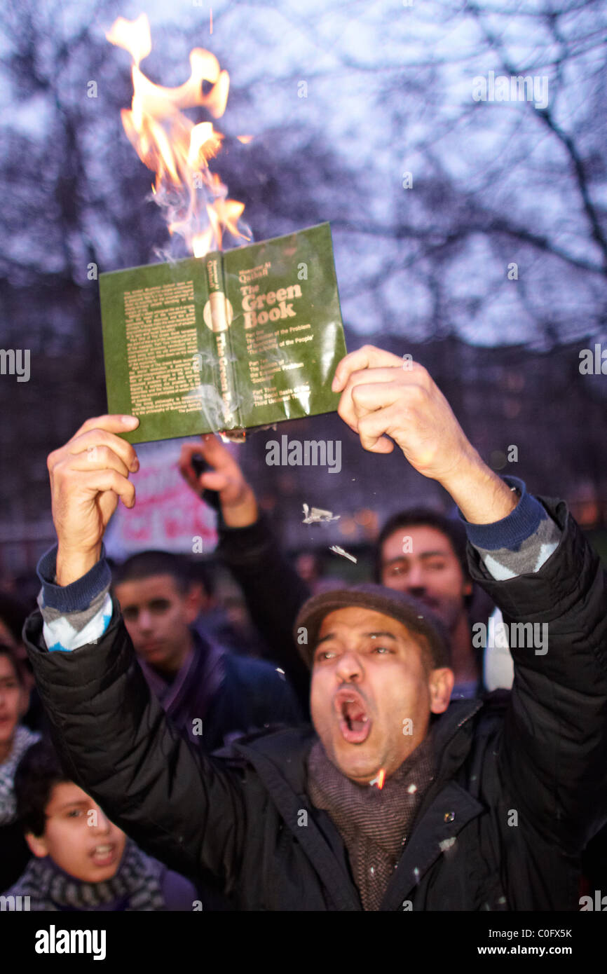 Green book gaddafi hi-res stock photography and images - Alamy