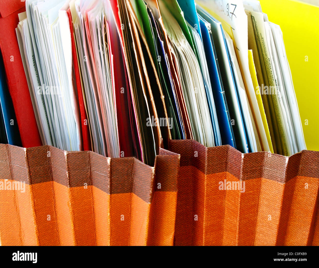 Messy office piles files hi-res stock photography and images - Alamy