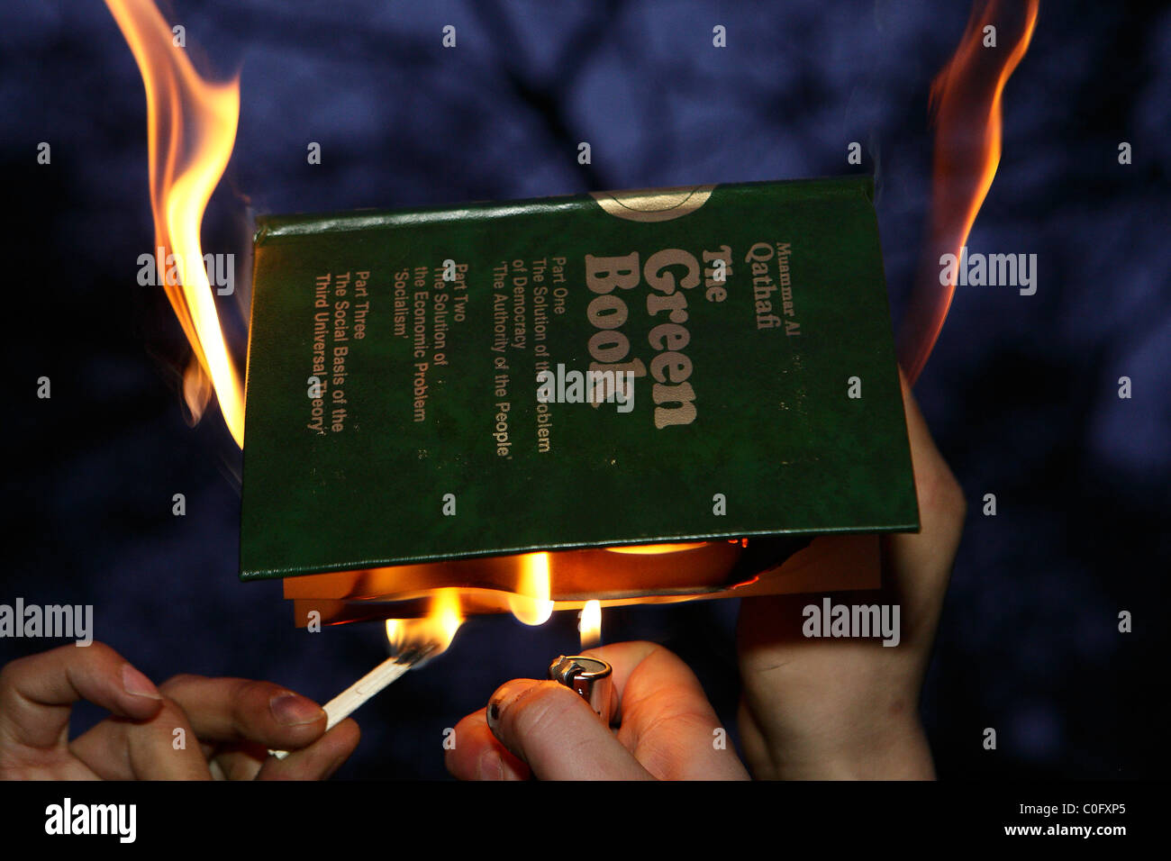 Gaddafi green book hi-res stock photography and images - Alamy