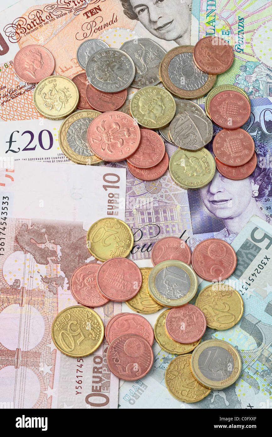 Current british coins hi-res stock photography and images - Alamy