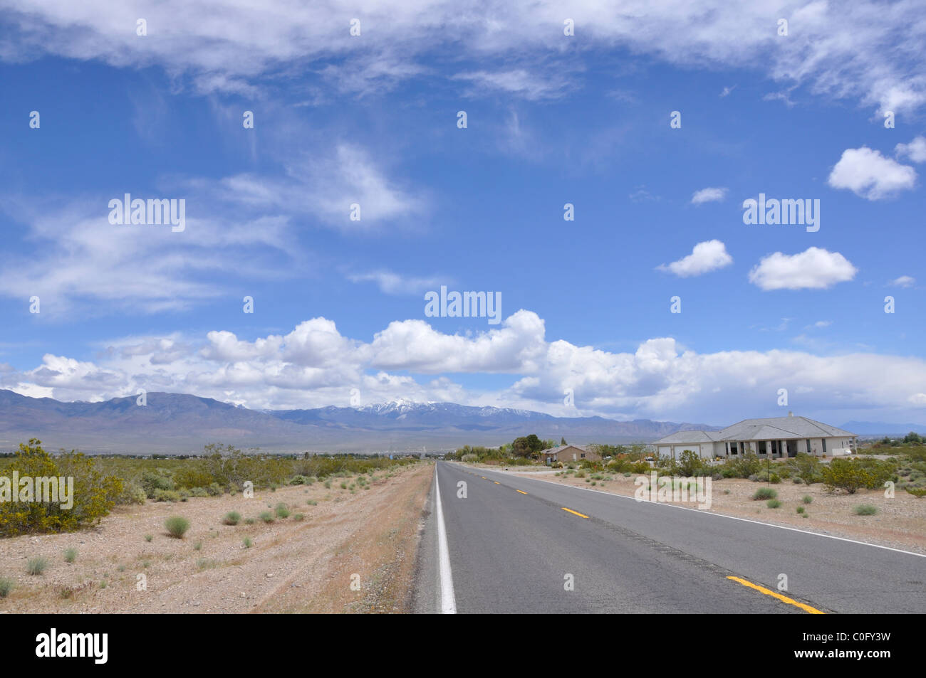 Death valley road highway freeway scenic national park california hi ...