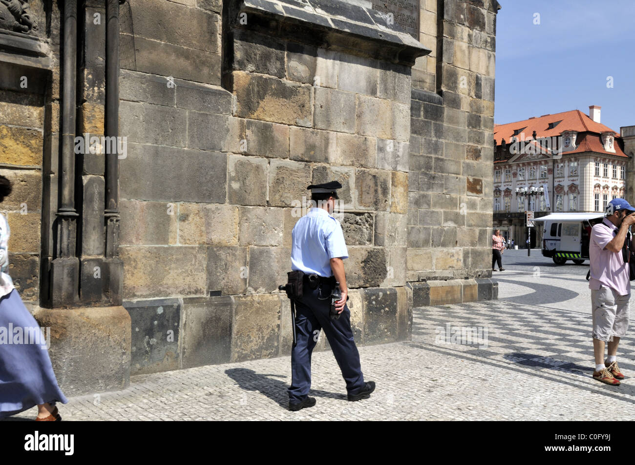 Czech policeman hi-res stock photography and images - Alamy