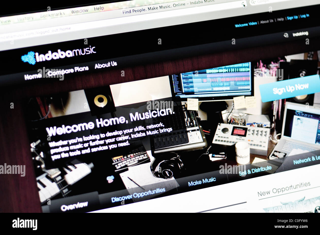 Music site hi-res stock photography and images - Alamy