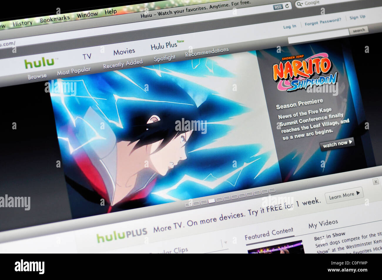 Hulu tv hi-res stock photography and images - Alamy