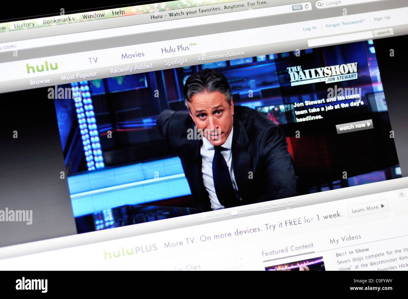 Hulu tv hi-res stock photography and images - Alamy