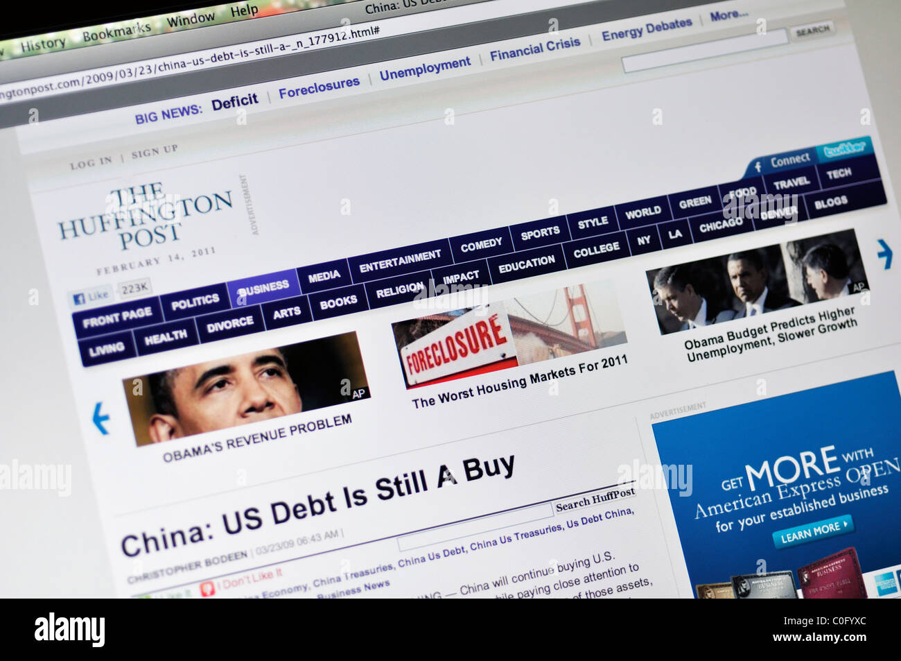 Huffington post hi-res stock photography and images - Alamy