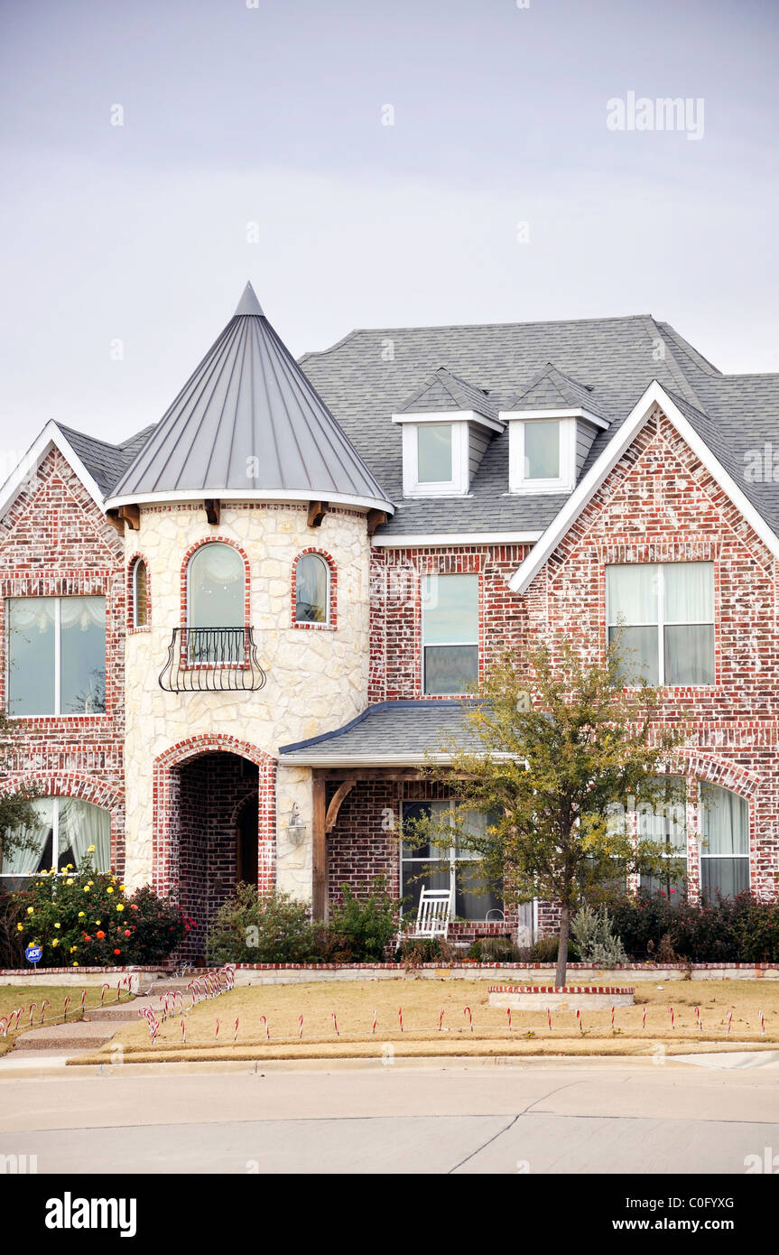House with a face Stock Photo - Alamy