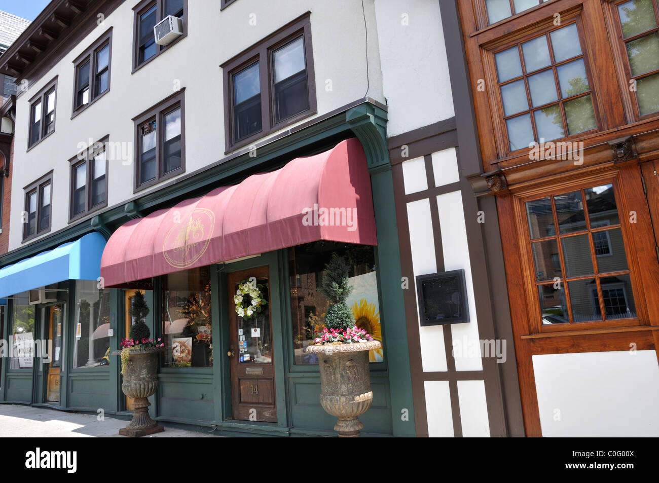 Connecticut storefront storefronts front fronts hi-res stock ...