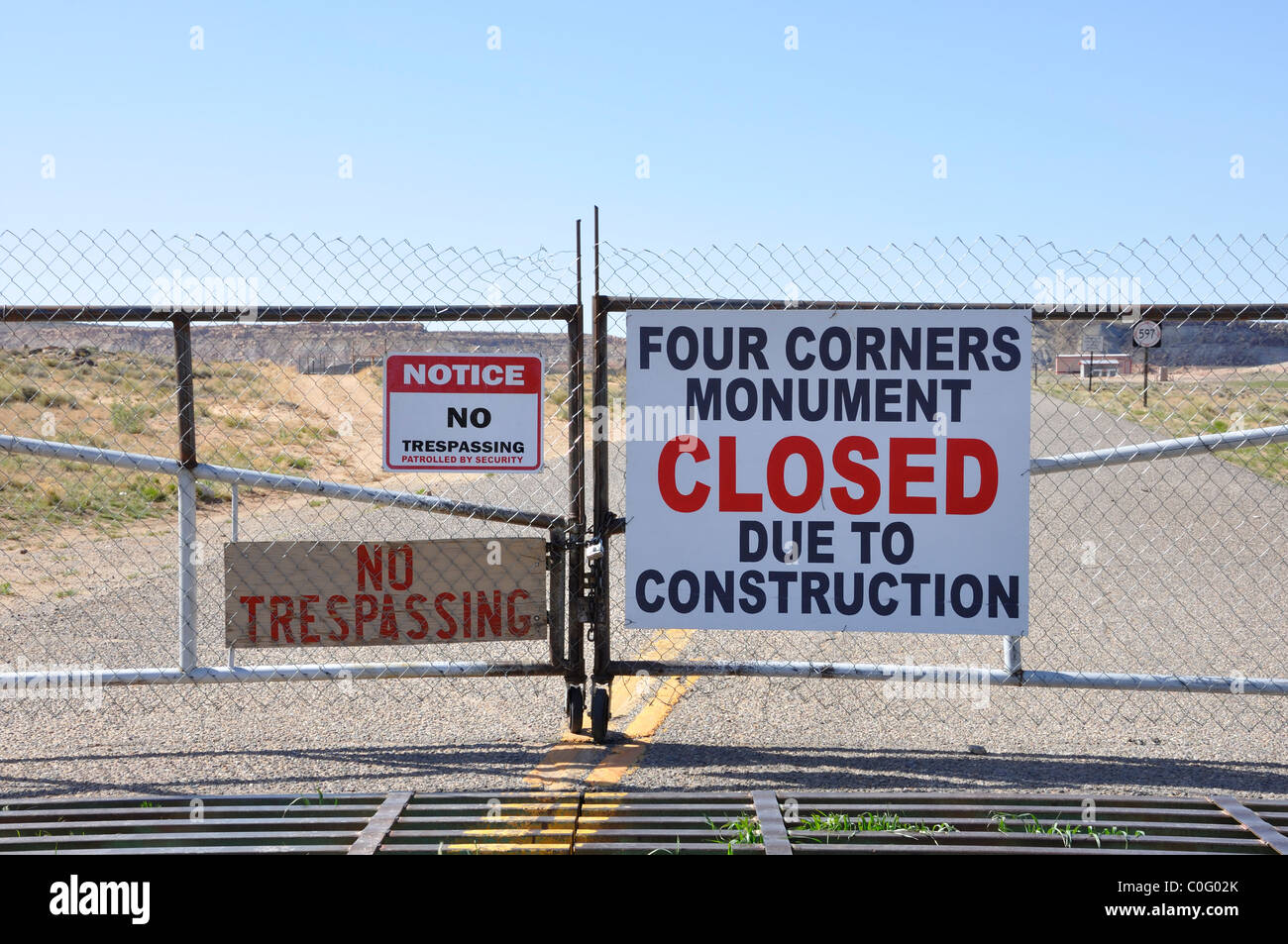 Four corners monument hi-res stock photography and images - Alamy