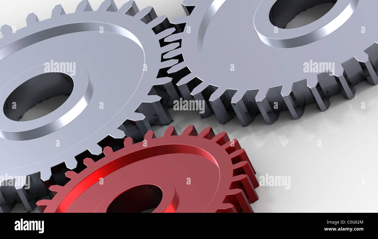 Geared teeth hi-res stock photography and images - Alamy
