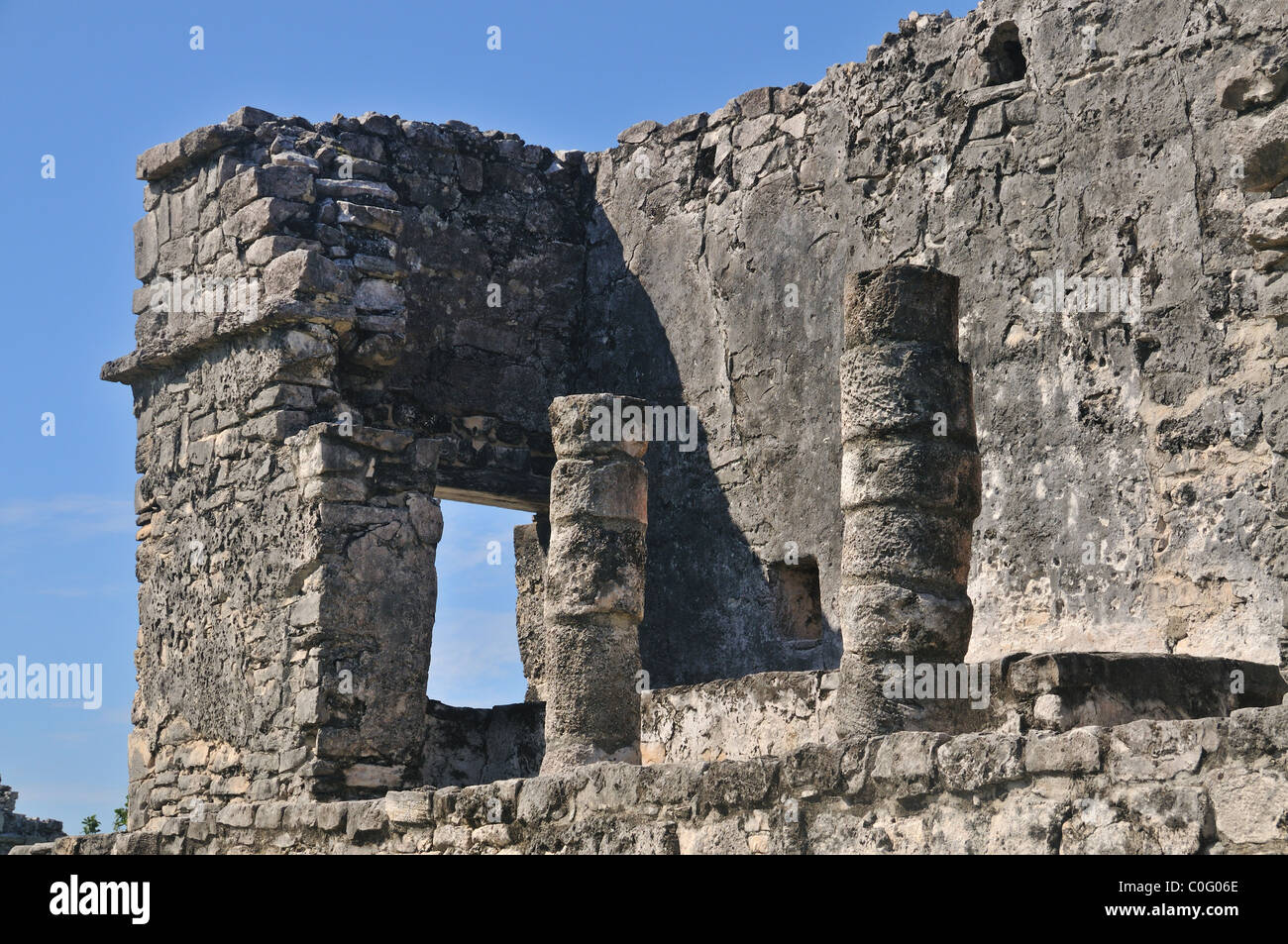 Ruins at Tulum, Mexico Stock Photo - Alamy