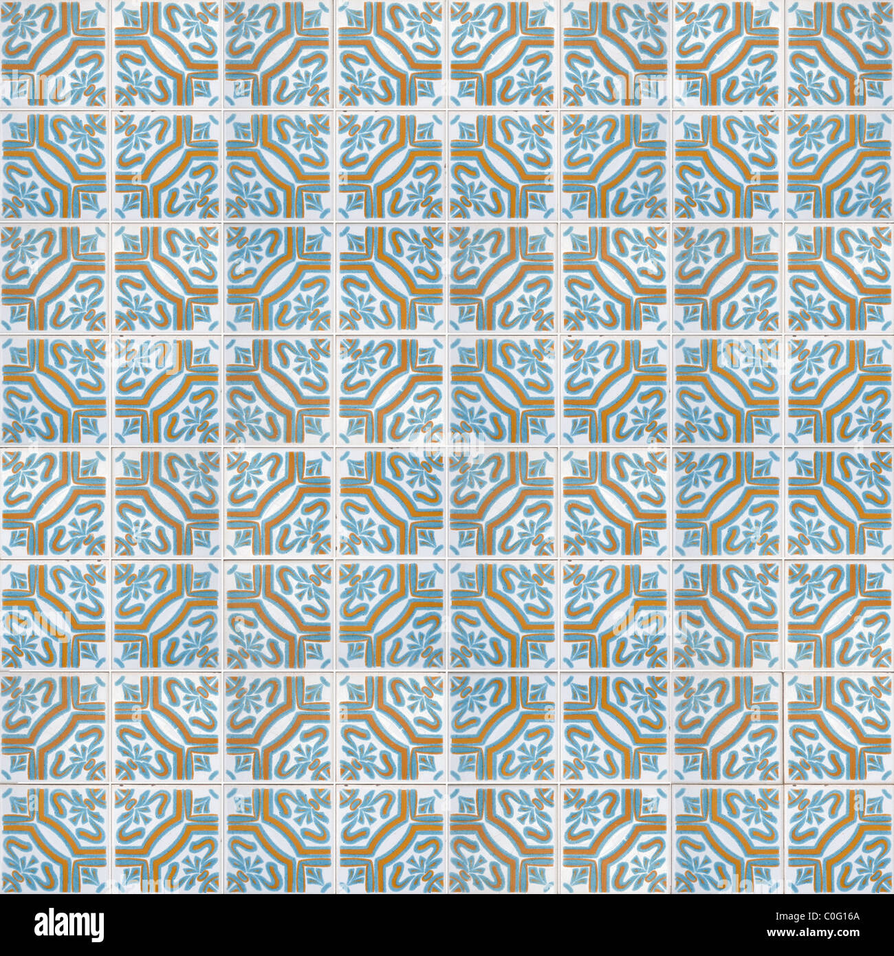 Seamless tile pattern of ancient ceramic tiles Stock Photo - Alamy