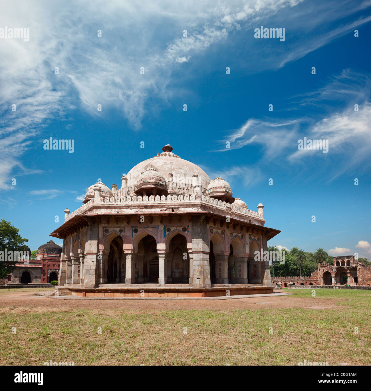 Isa Khan Tomb Stock Photo - Alamy