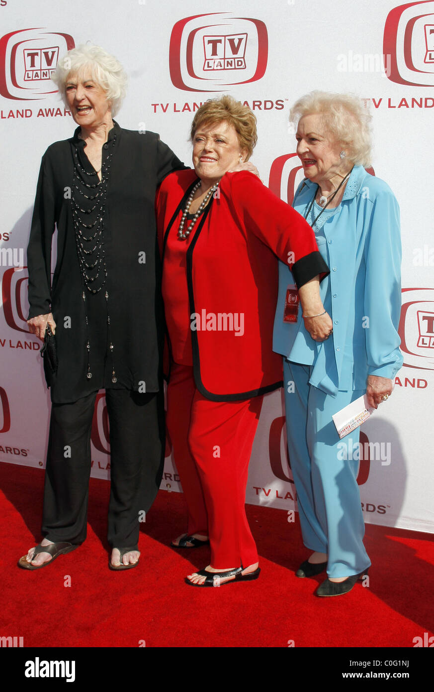 Beatrice Arthur, Rue McClanahan and Betty White The 6th Annual 'TV Land ...