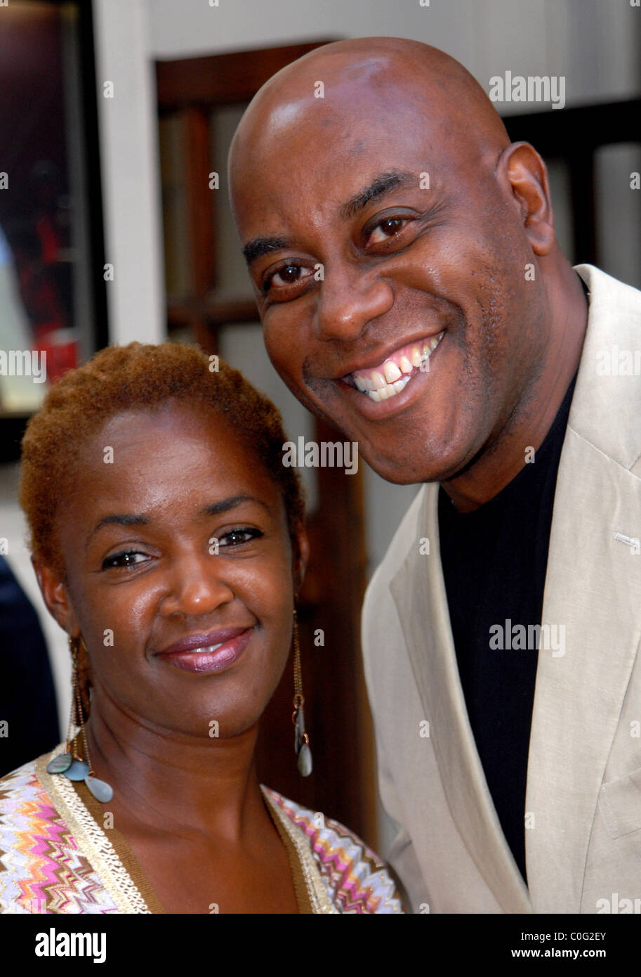 Diane-Louise Jordan and Ainsley Harriott at the press night for the ...