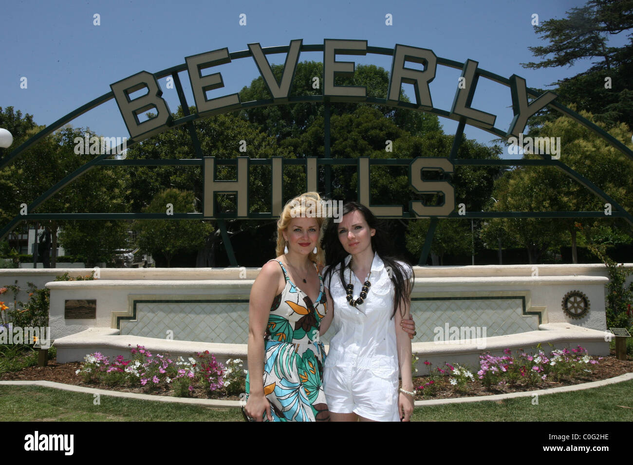 Charlie and Amy the Daily Star Goss Girls do LA Los Angeles, California ...
