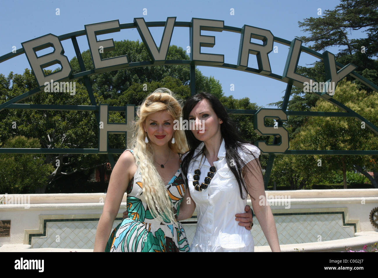 Charlie and Amy the Daily Star Goss Girls do LA Los Angeles, California ...