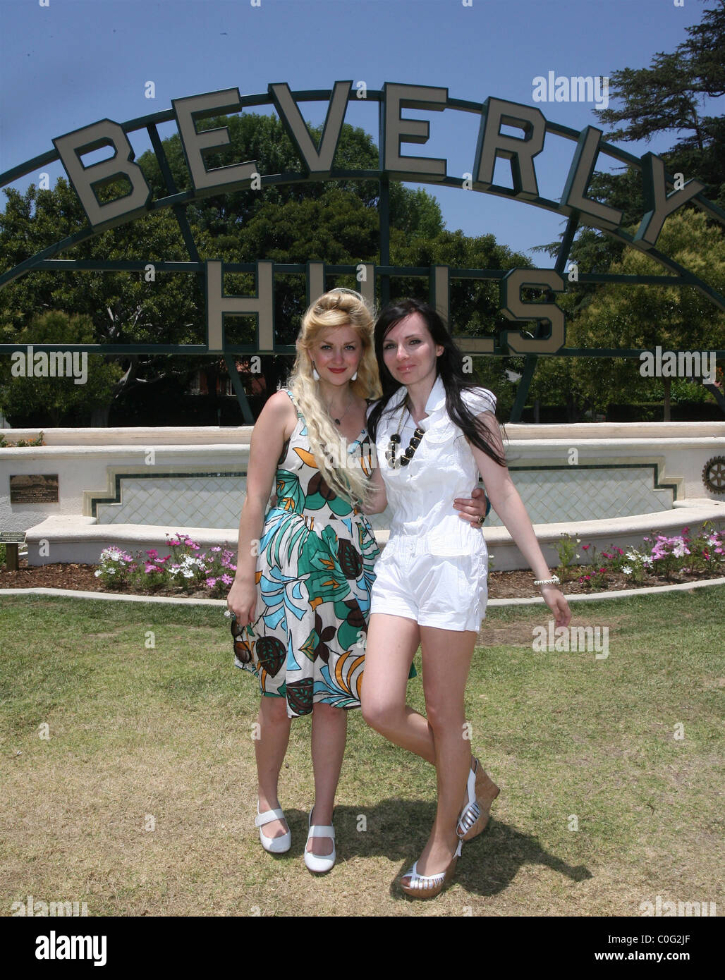 Charlie and Amy the Daily Star Goss Girls do LA Los Angeles, California ...