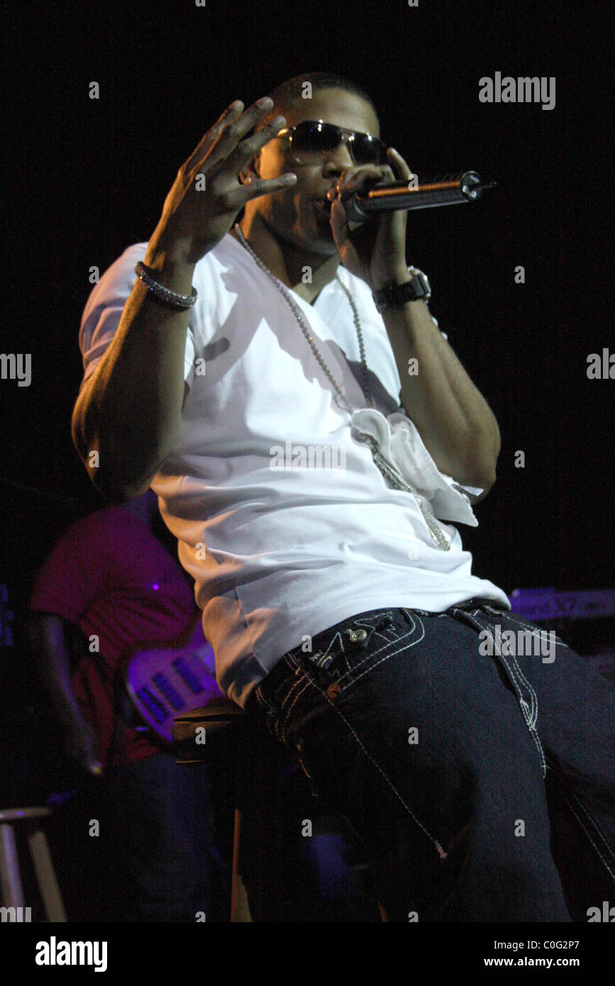 Savvy pop-rapper Nelly performing at his star studded Weekend held at ...