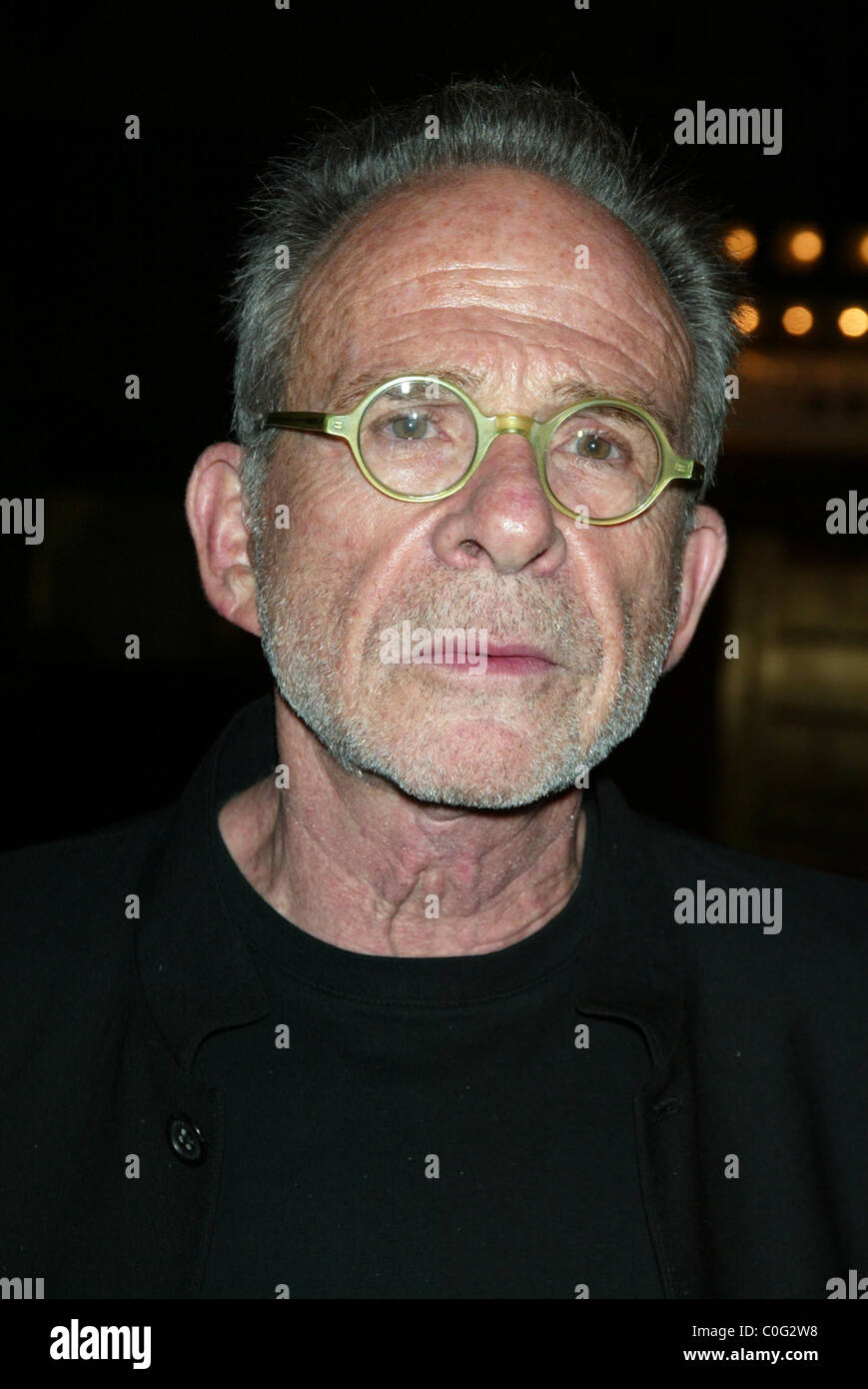Ron Rifkin attending a performance of Boeing-Boeing at the Longacre ...
