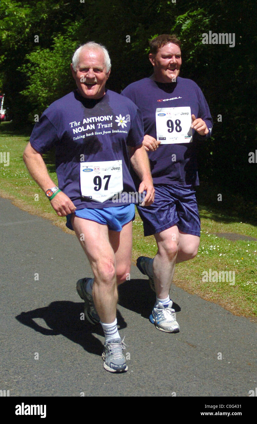 Christopher Chittell and Dominic Brunt Running at the Emmerdale ...