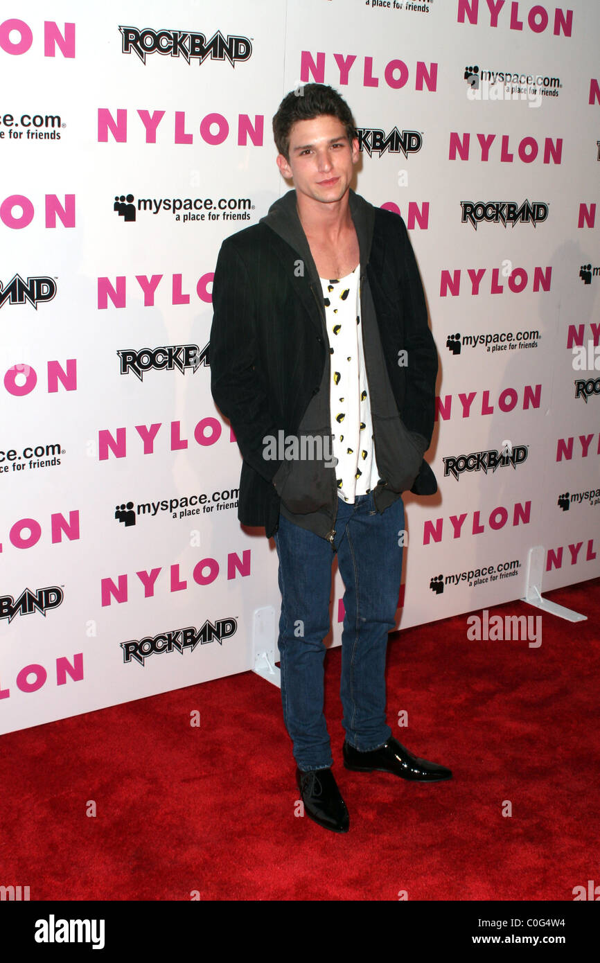 Brandon Barash Nylon Magazine and MySpace's party to celebrate their ...
