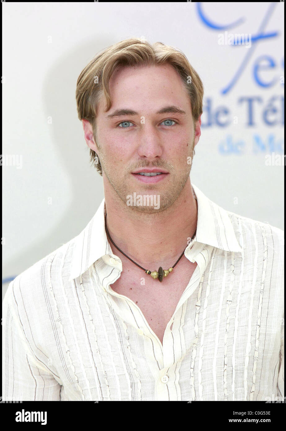 Kyle Lowder attends the 48th Television Festival of Monte Carlo Monte ...