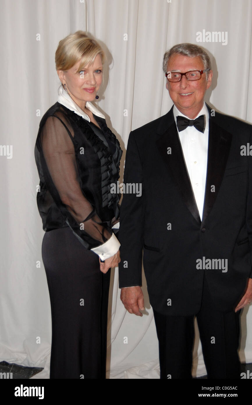 Diane Sawyer and Mike Nichols MoMA's 40th Annual Party In The Garden at ...