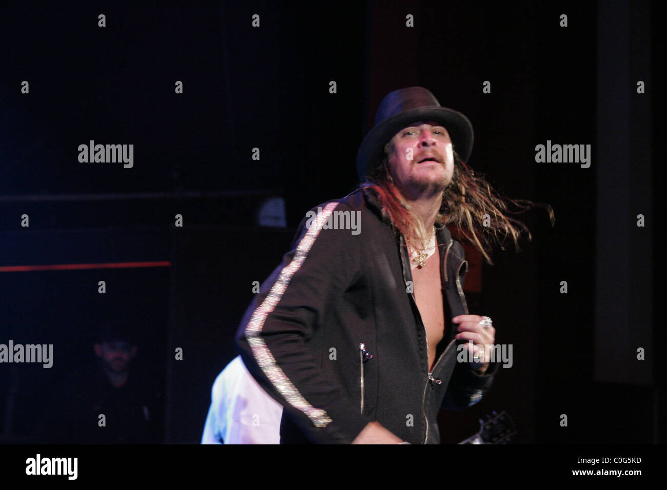 Kid Rock performing in concert at the Shepherd's Bush Empire London ...