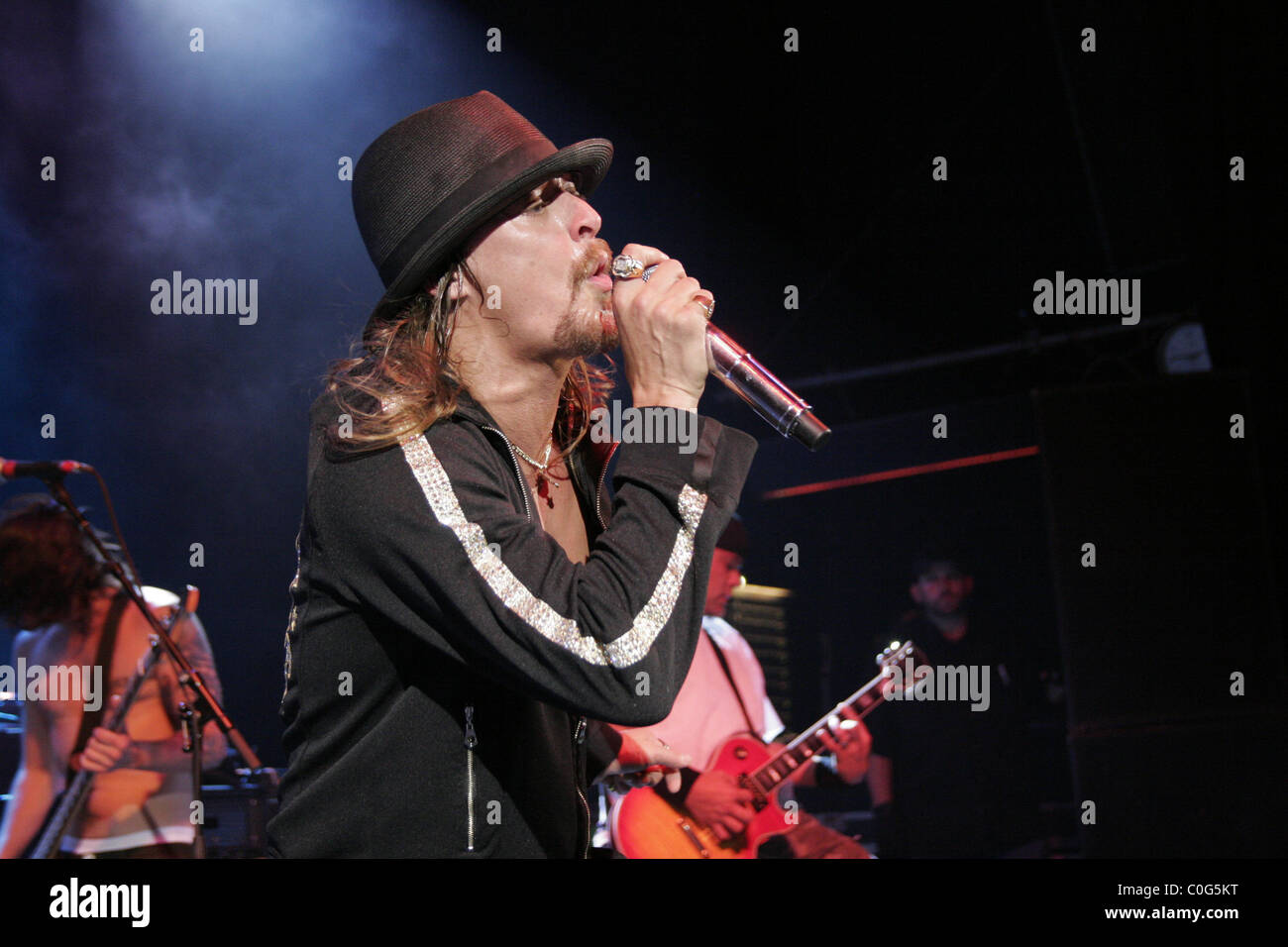 Kid Rock performing in concert at the Shepherd's Bush Empire London ...