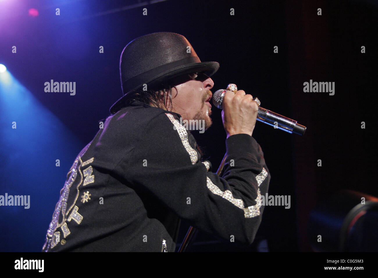 Kid Rock performing in concert at the Shepherd's Bush Empire London ...