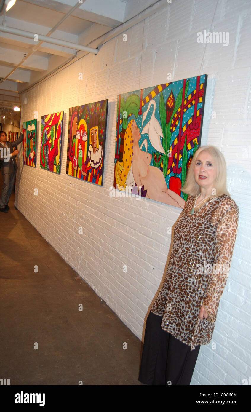 Sigrid Somers art show held at Kaleidoscope gallery show New York City ...