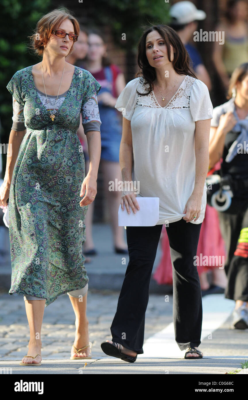 Uma thurman and minnie driver hi-res stock photography and images - Alamy