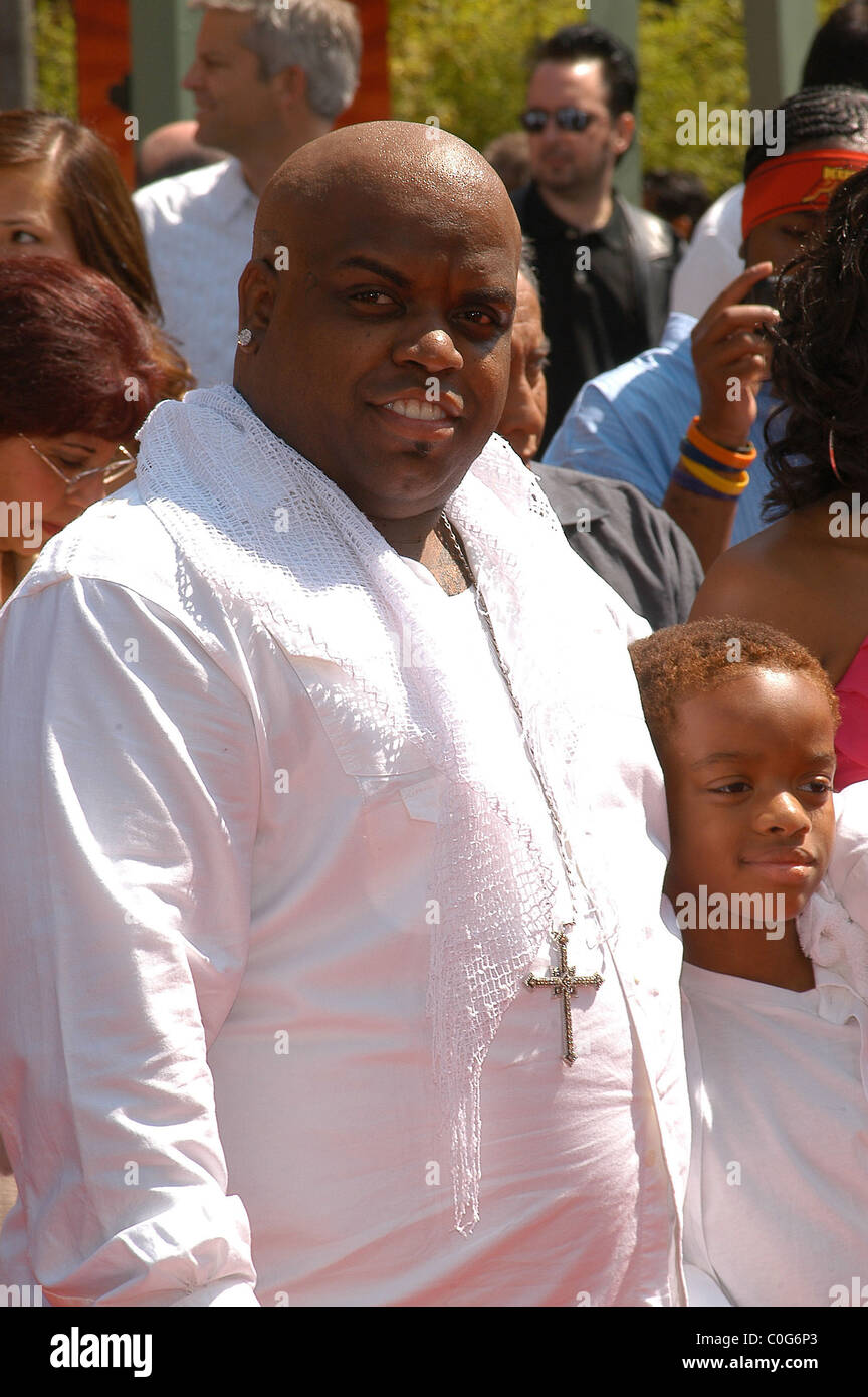 Cee-Lo of Gnarles Barkley Kung Fu Panda Los Angeles premiere Grauman's ...
