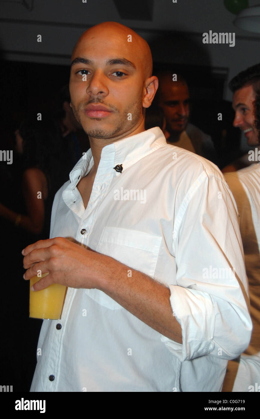 Aaron Moore BPMW Agency table tennis party New York City, USA - 11.06. ...