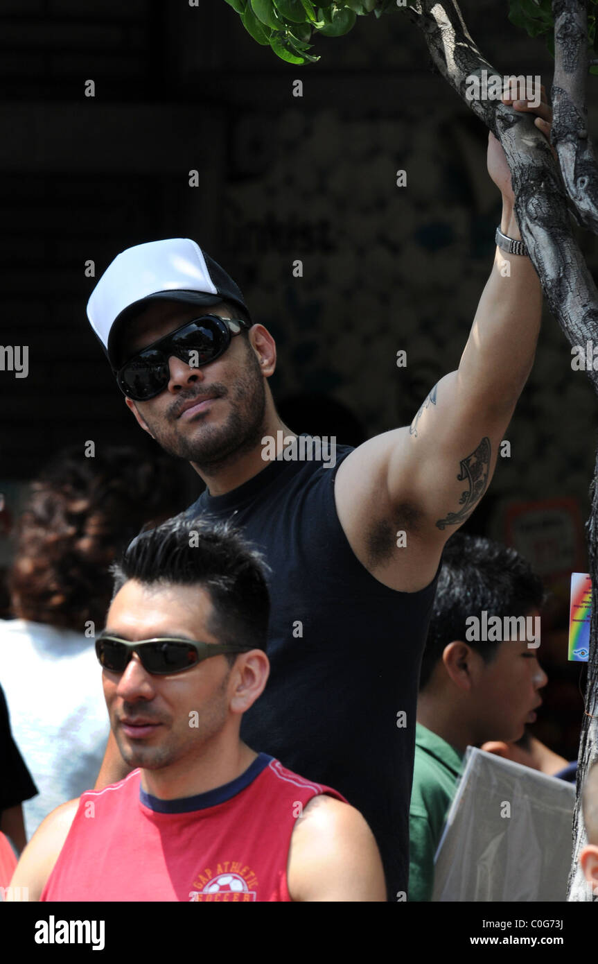 Ricky Lizalde of 'Project Runway' 16th Annual Queens LGBT Pride Parade at Jackson Heights ...